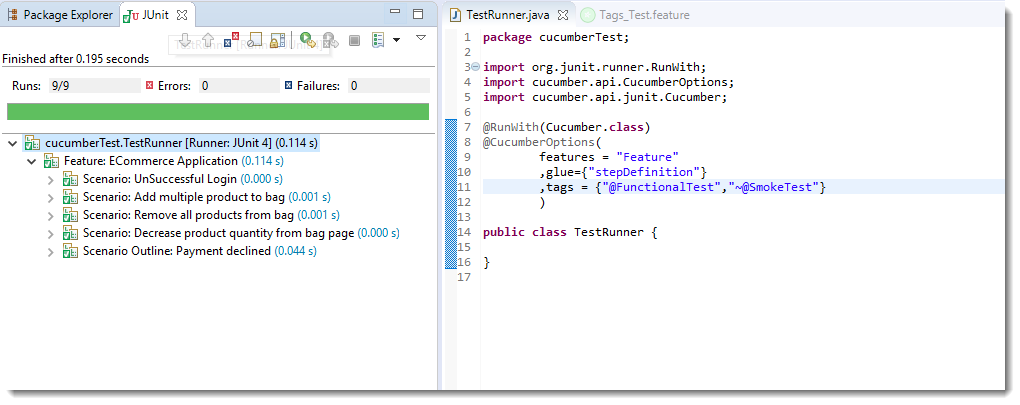 How To Execute Cucumber Tests In Groups Using Cucumber Tags
